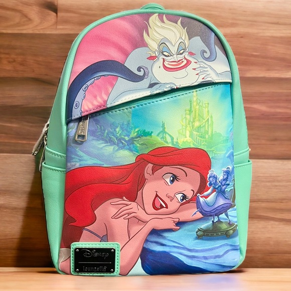 Loungefly | Bags | Loungefly Little Mermaid Ariel Ursula Backpack ...